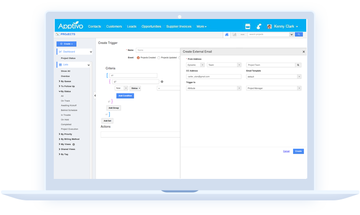 Project management-Landing